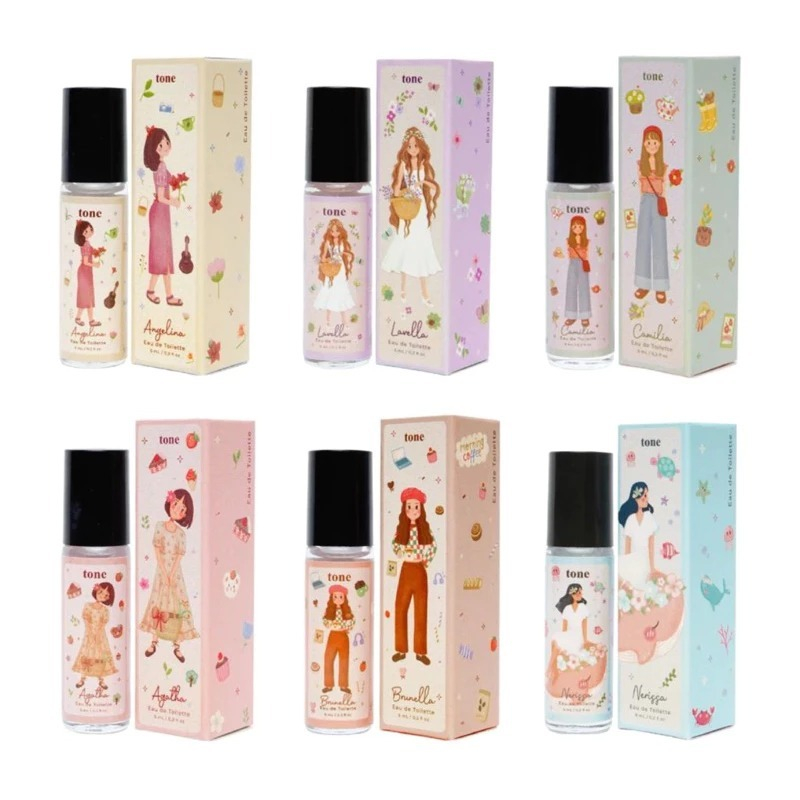 Jual TONE Parfum ROLL ON Eau de Toilette 6ml | Parfum EDT Roll On 6ml ...