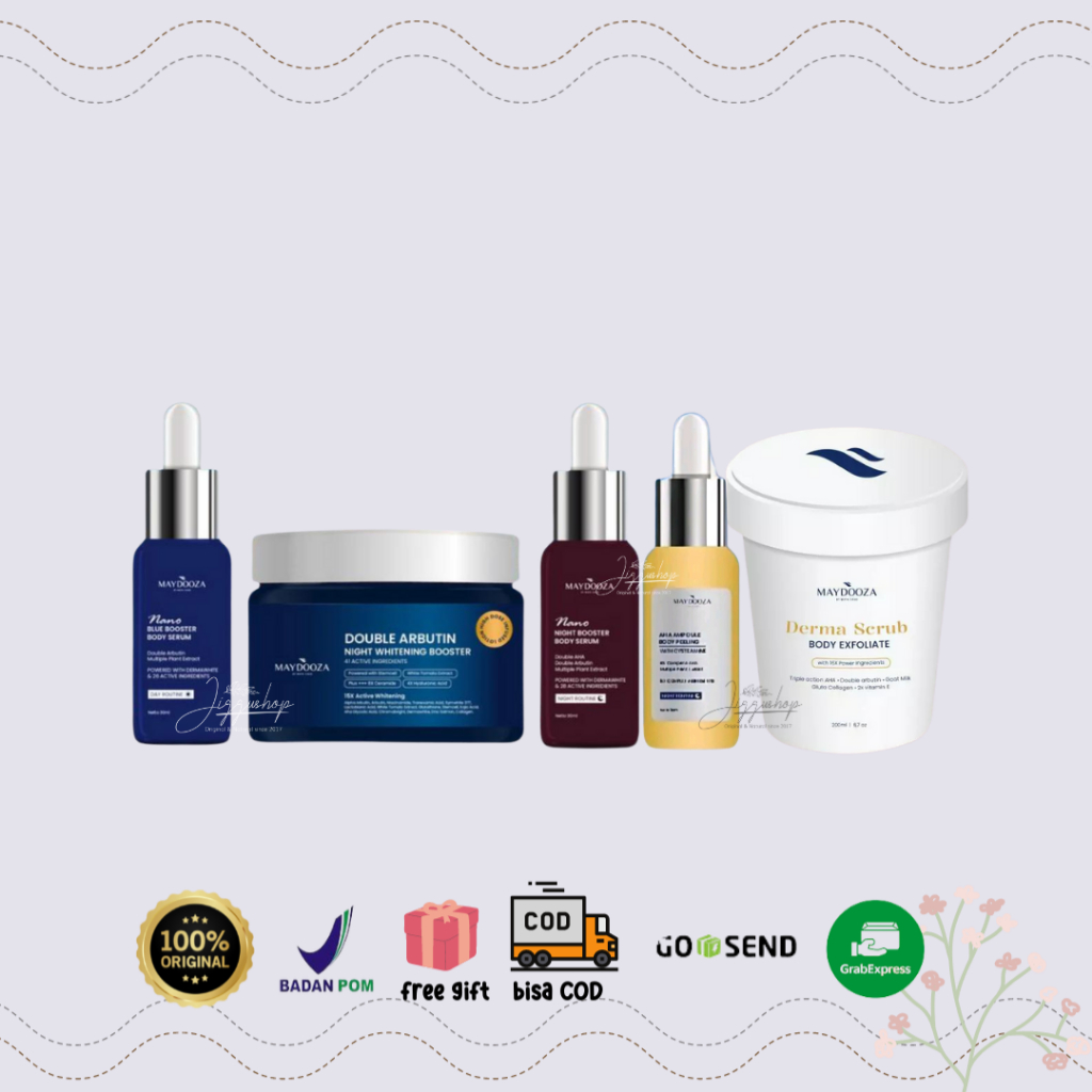 Jual Maydooza - All Varian Body lotion Infused Whitening | Serum Biru ...
