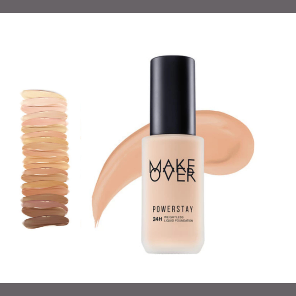 Jual Make Over Powerstay 24H Weightless Liquid Foundation 40ml | Oil ...