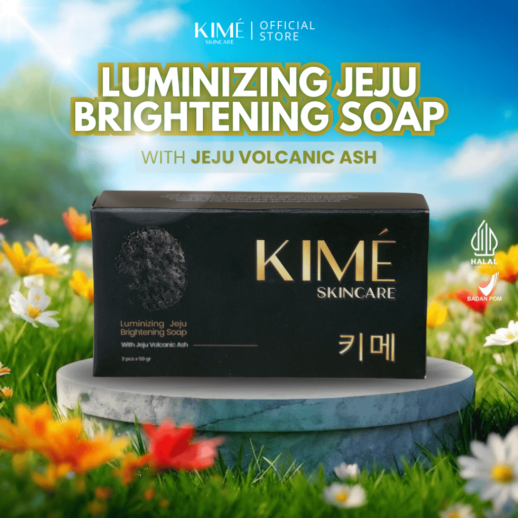 Jual Kime Brightening Soap Niacinamide Alpha Arbutin Collagen ...