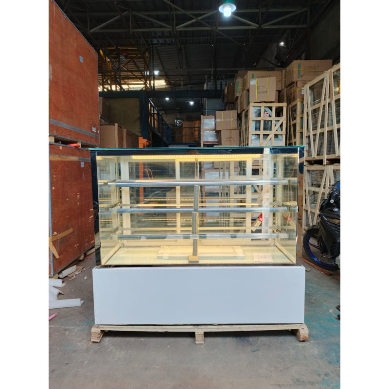 Jual chiller cake showcase 3 rak ukuran 150 cm | Shopee Indonesia