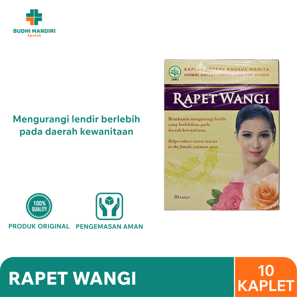 Jual Rapet Wangi (1 Box) - Mengatasi Lendir pada Area Kewanitaan ...