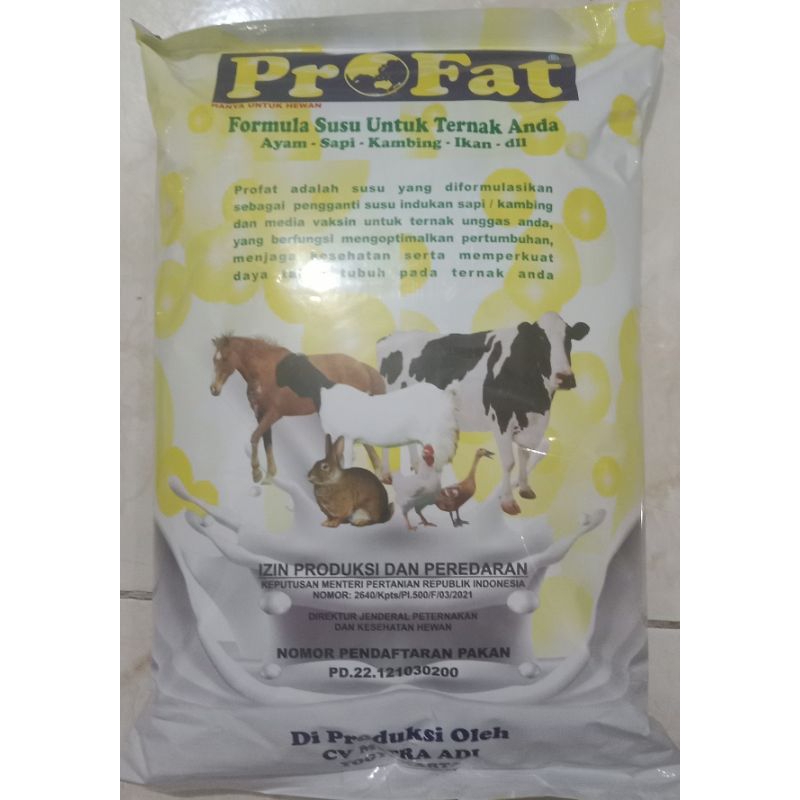 Jual Susu khusus Ternak Profat kemasan 1 kg buat segala hewan. | Shopee ...