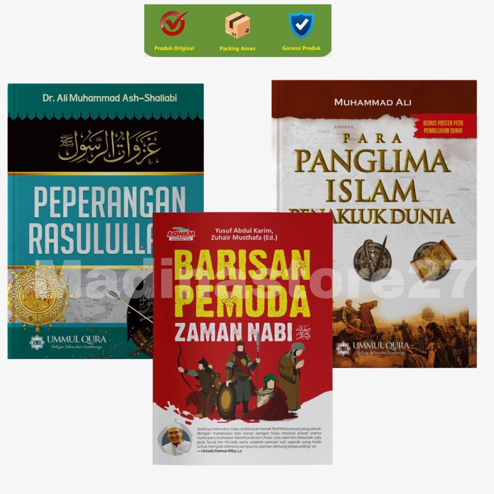 Jual Buku Para Pahlawan Islam 3 Buku | Peperangan Rasulullah | Para ...