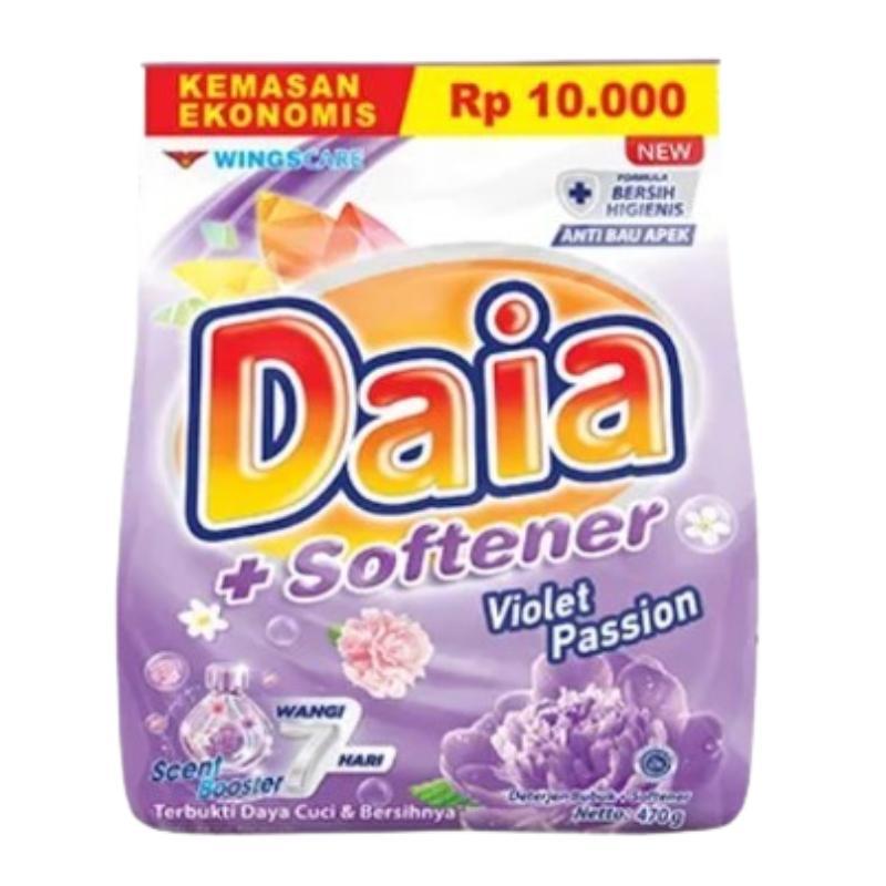 Jual Daia Deterjen Bubuk Violet Passion 470 g | Shopee Indonesia
