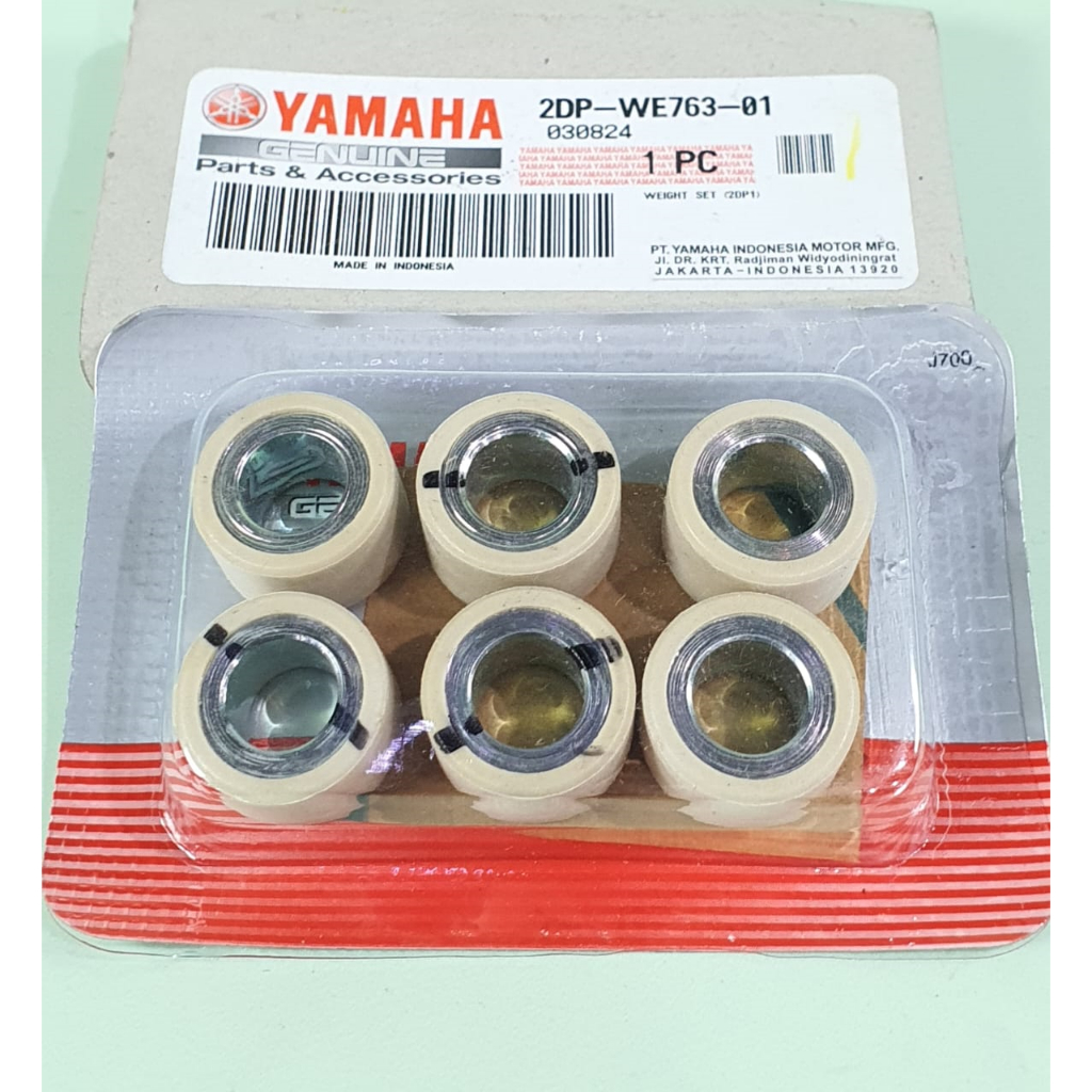 Jual ROLLER ROLER KIT NMAX N MAX MIO M3 XEON LEXI AEROX 13 GRAM 2DP ...