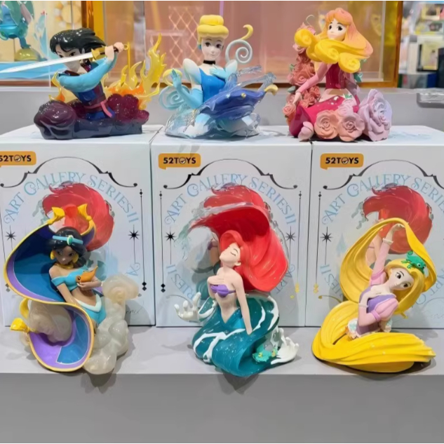 Jual 52TOYS x Disney Princess - Art Gallery Series Vol 2 - Blind box 1 pc - READY STOCK | Shopee ...