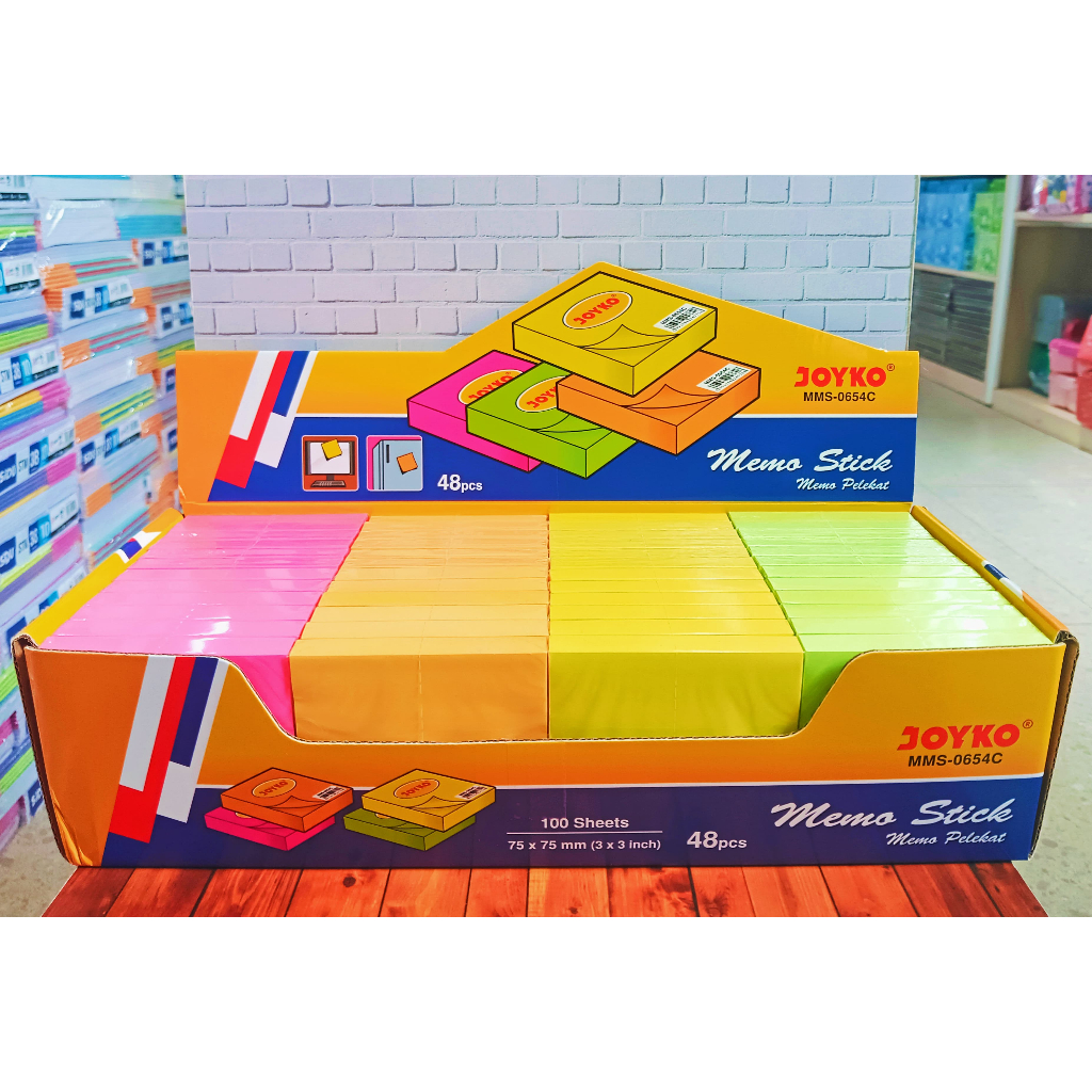 Jual Stick Note / Memo Stick / Sticky Notes MMS-0654C / Stick Note ...