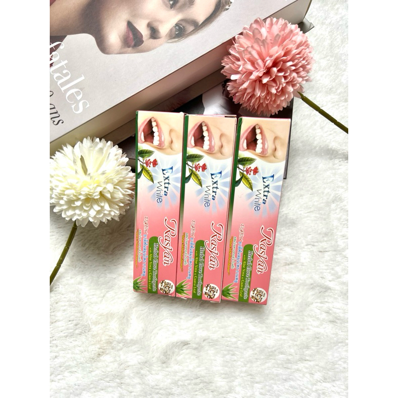 Jual RASYAN HERBAL CLOVE TOOTHPASTE 30 GRAM THAILAND | Shopee Indonesia