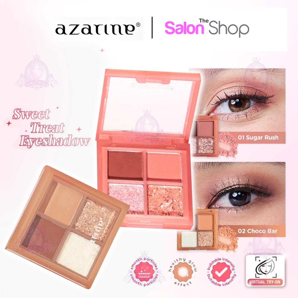 Jual Azarine Sweet Treats Eyeshadow [5.5 gr] | Shopee Indonesia