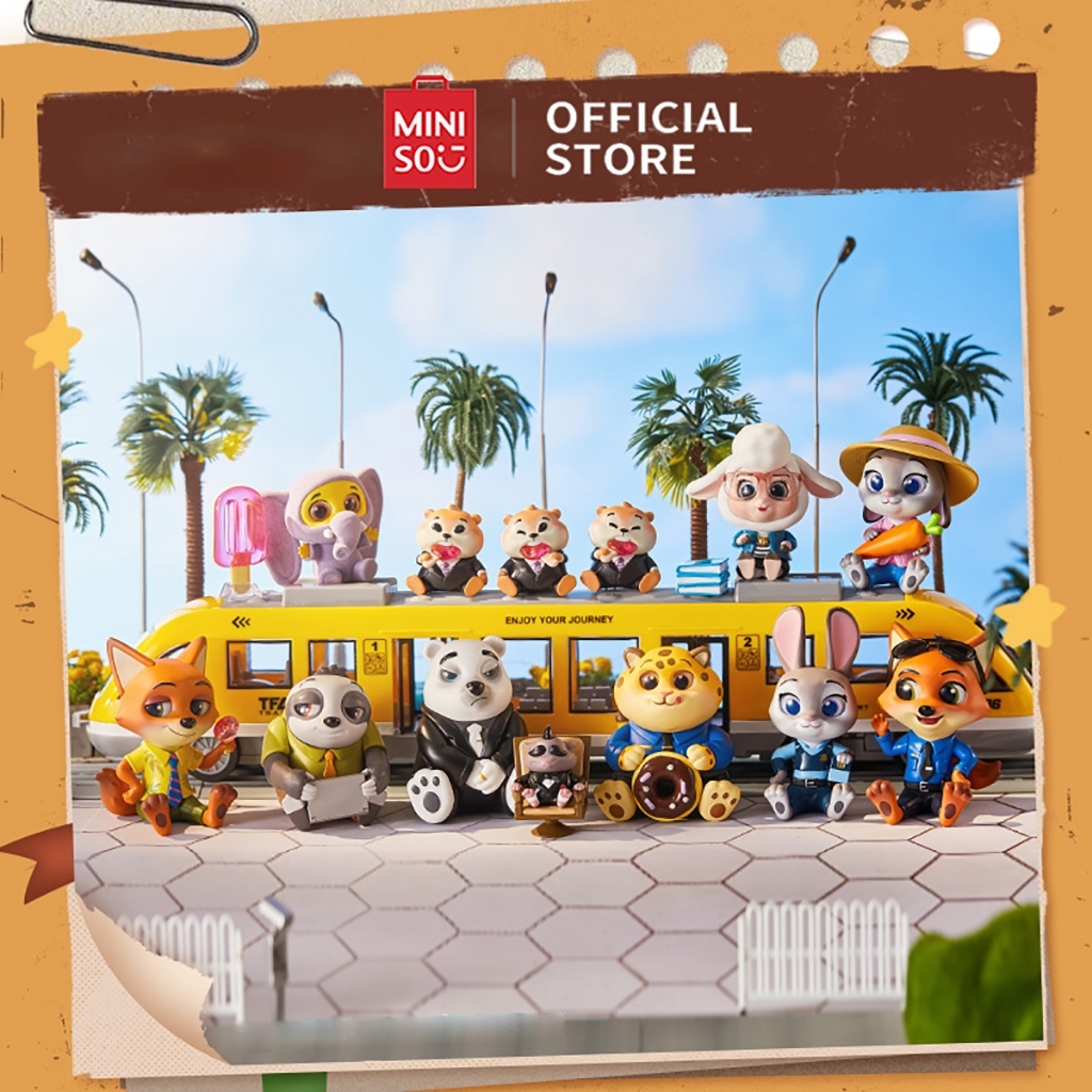 Jual MINISO TOY - Miniso x Disney Zootopia Collection Sit Nicely ...