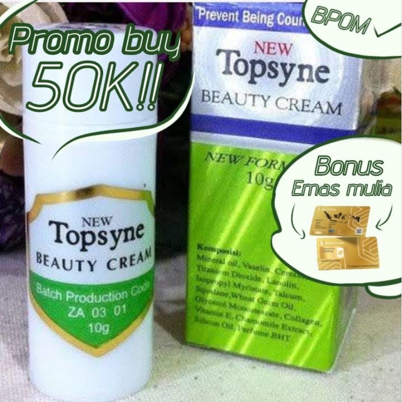 Jual NEW TOPSYNE beauty cream 10gr stik foundation NTS-3 BPOM | Shopee ...