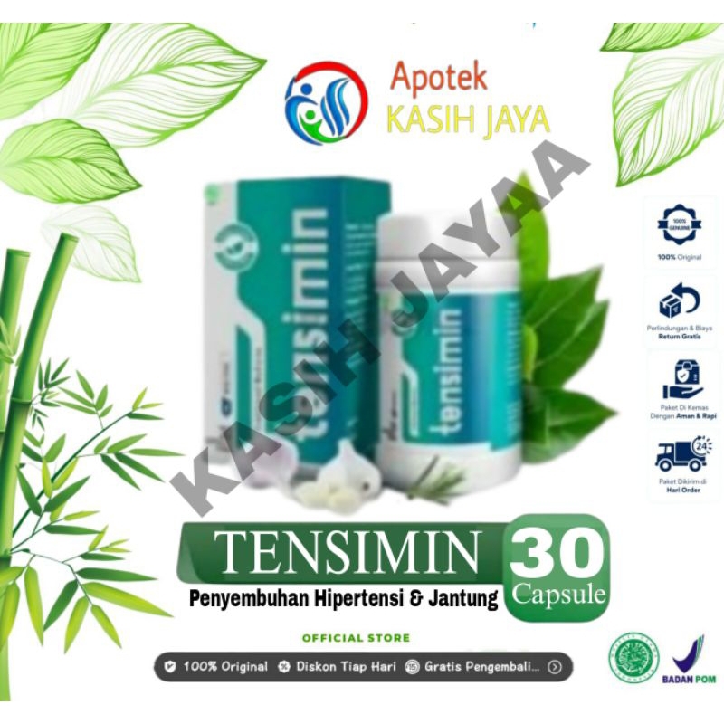 Jual TENSIMIN Obat hipertensi jantung struk asli 100% original ...