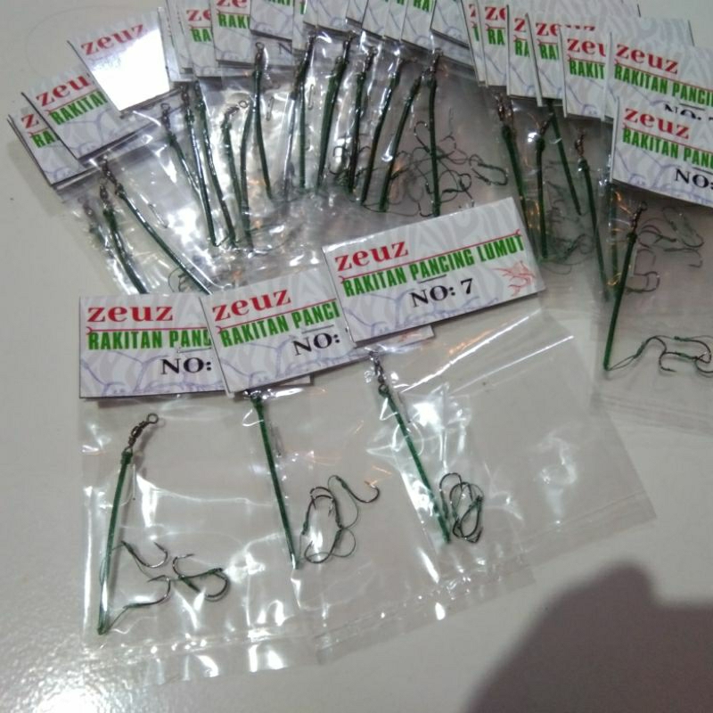 Jual Rangkaian Pancing Lumut 4 Mata Kail | Shopee Indonesia