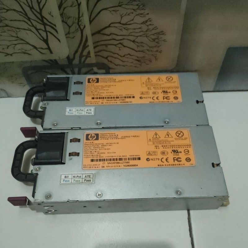 Jual PSU SERVER MERK HP MODEL:HSTNS-PL18 750W MAX CABUTAN BEKAS ...