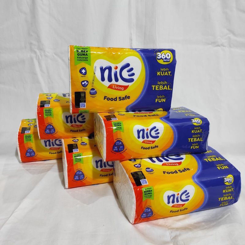 Jual Tisu Nice 180 Lembar 2 Lapis / Tissue Nice 180 Sheets 2 ply ...