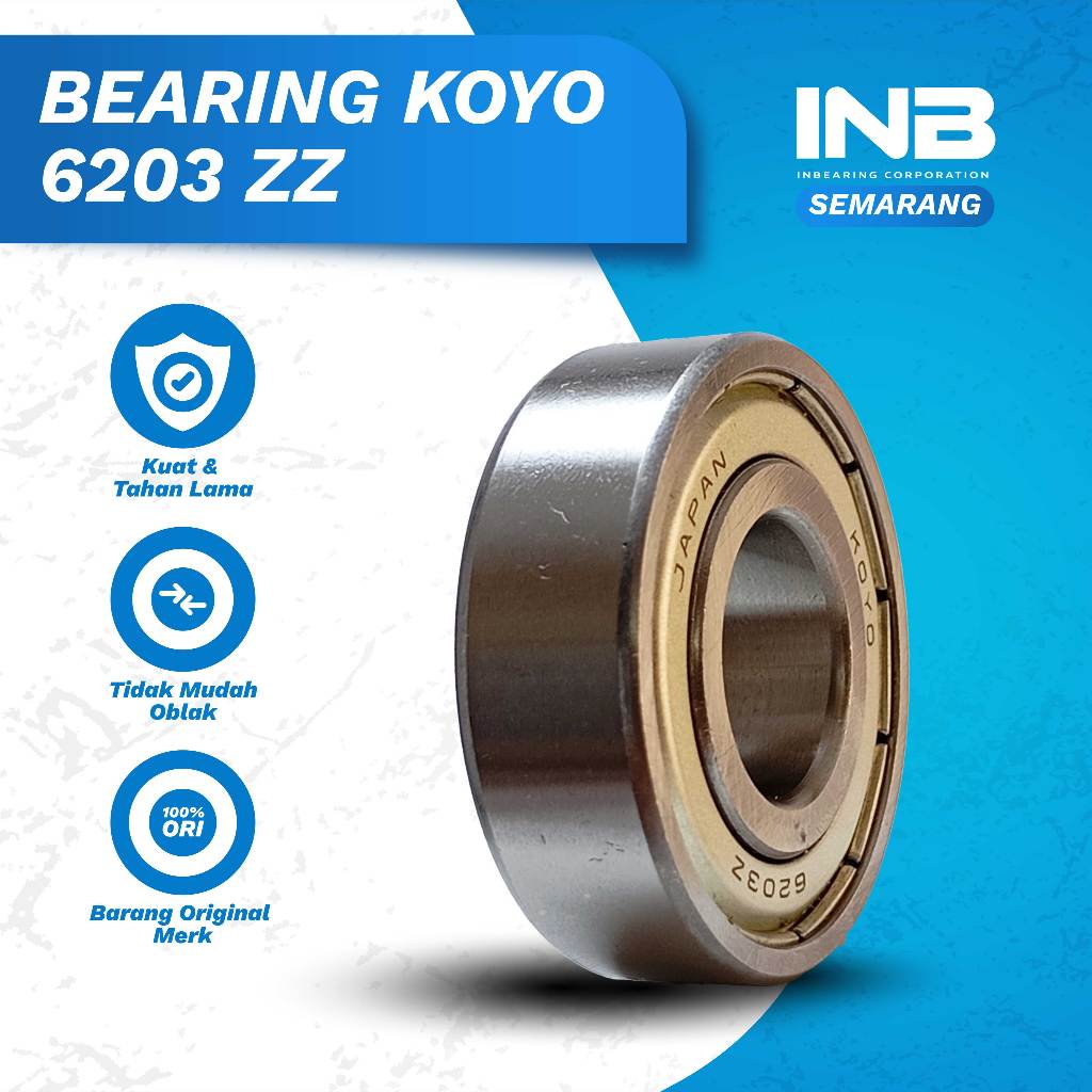 Jual Laker Bearing 6203 ZZ Koyo Bearing Nap Gear Supra X 125 Supra Fit ...