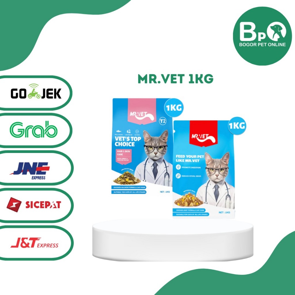 Jual Mr.Vet DIGESTION CARE T1 1kg freshpack - Makanan Kucing Kering ...