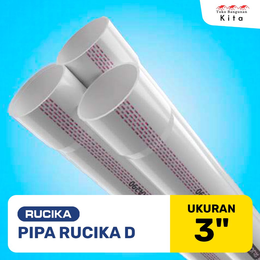Jual Pipa PVC Rucika - 3" D | Shopee Indonesia