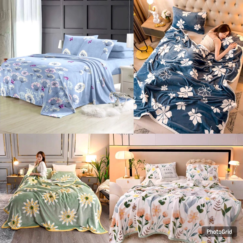 Jual Selimut Bulu Halus Lembut King Size Uk 180X200 Motif Dewasa New ...