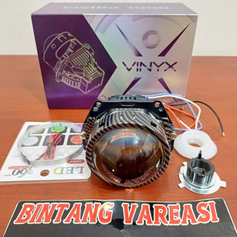 Jual LAMPU LED HEADLAMP VINYX VR3 NEW GEN2 DUAL PRISM 80 WAT | VINYX VR ...
