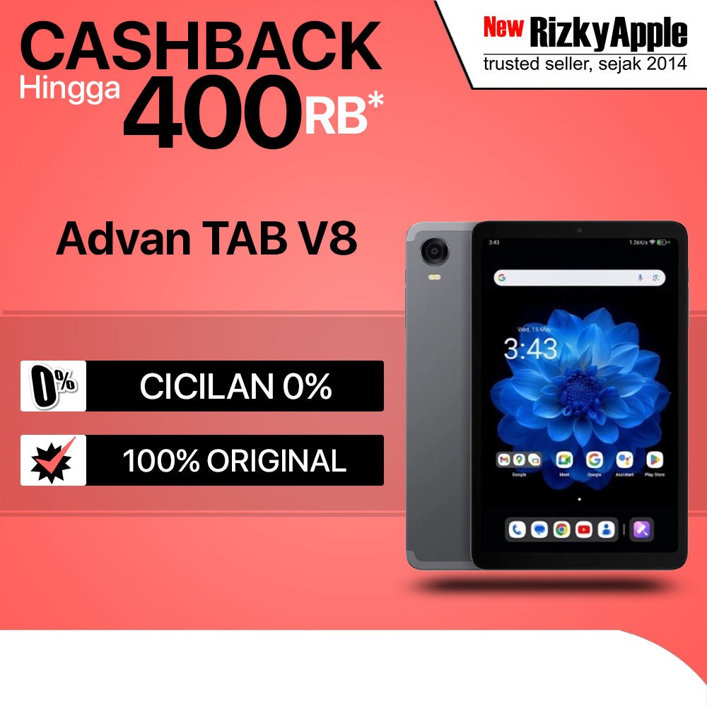 Jual Advan Tab V8 8/128GB G99 SIM LTE Garansi Resmi - Gaming Tablet 8.4 ...