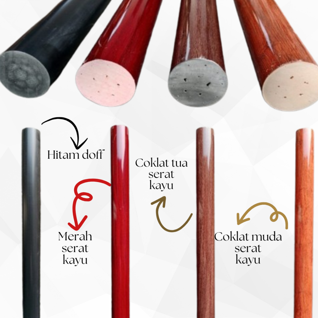 Jual HANDRAIL PVC BULAT / HANDRAILING / PEGANGAN TANGGA BULAT 50MM /2 ...