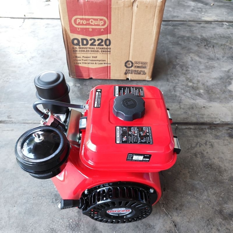 Jual Diesel Engine 9 HP PK ProQuip Pro-Quip QD220 Mesin Penggerak BBM ...