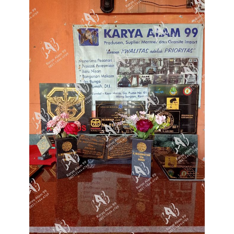 Jual VASE BUNGA MAKAM FULL GRANIT | Shopee Indonesia