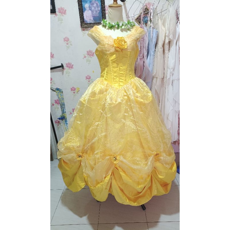 Jual Kostum Disney Princess Rapunzel,Belle,frozen,Pangeran Beauty and ...