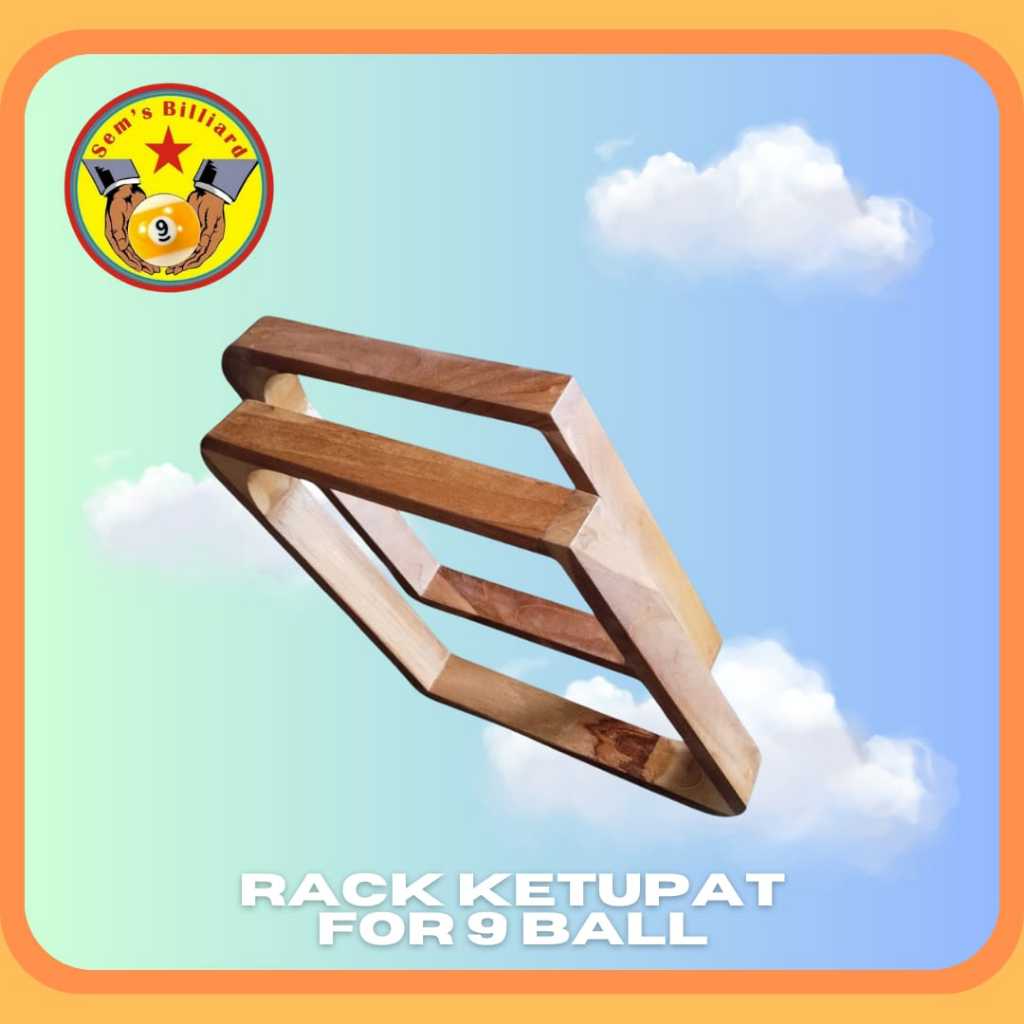 Jual Segitiga BIliiard Kayu Ketupat - Segitiga Untuk Bola 9 - Billiard ...