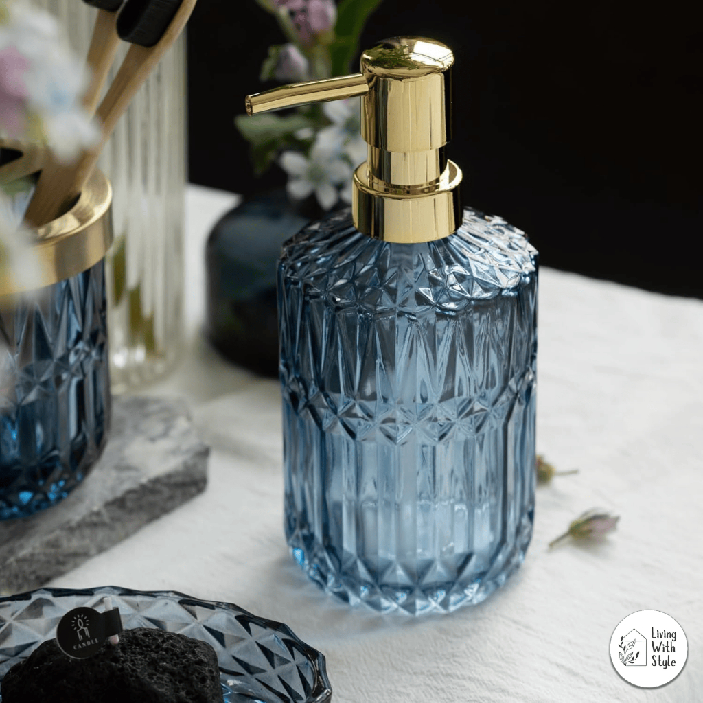 Jual Living With Style - Victoria Glass Soap Dispenser / Tempat Sabun ...
