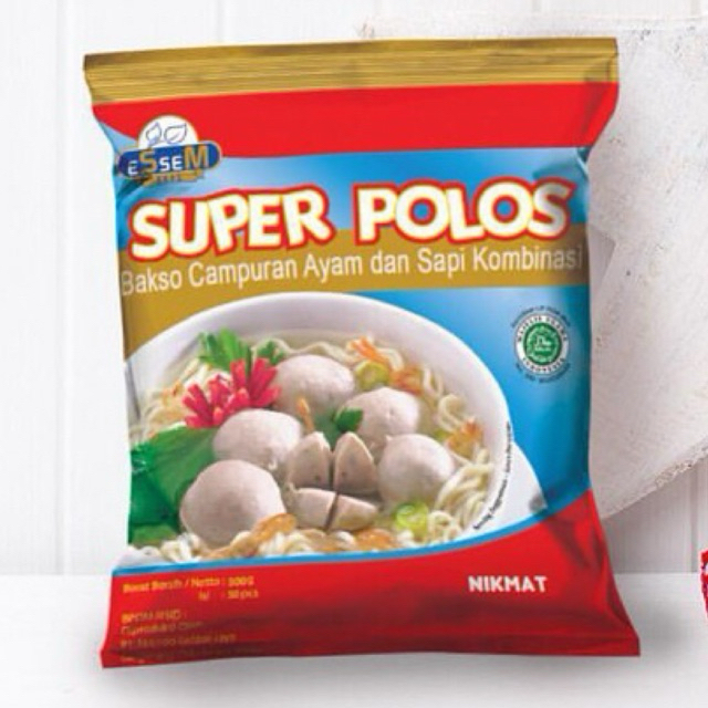Jual ESSEM Bakso Super Polos Kombinasi | Shopee Indonesia