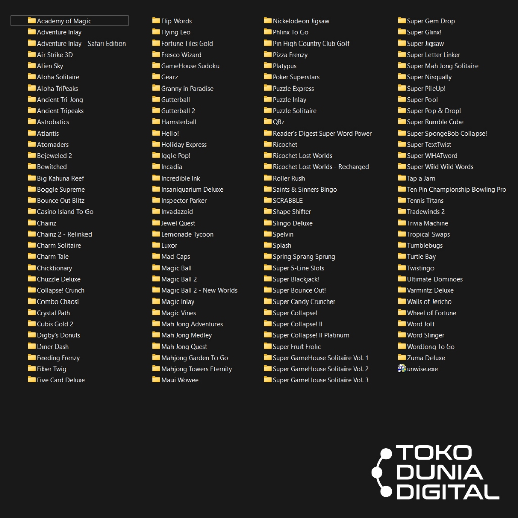 Jual GAMEHOUSE Collection 150 | Kompilasi Mini Games | PC Games Windows ...