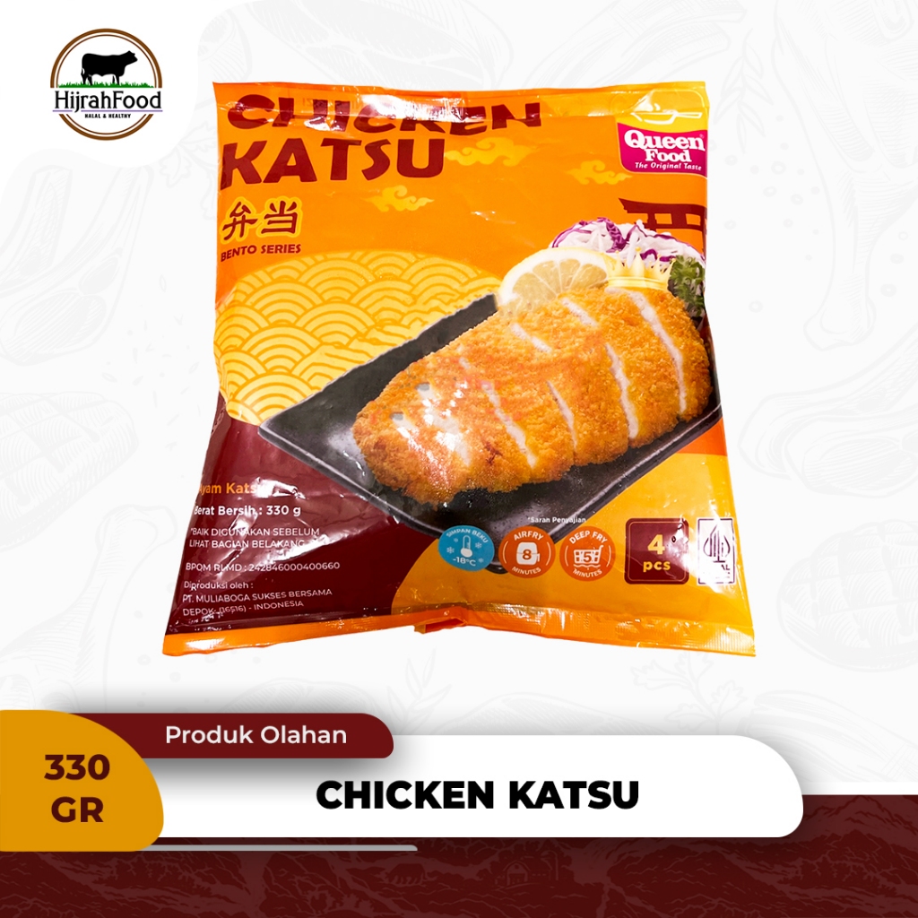 Jual Queen Food Chicken Katsu | Olahan Fillet Katsu Ayam Ala Jepang 330 ...