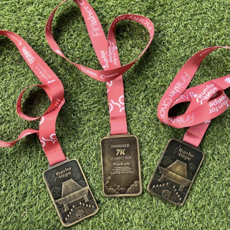 Jual Medali Finisher Event Running Lari Run For Hope Charity 2024 ...