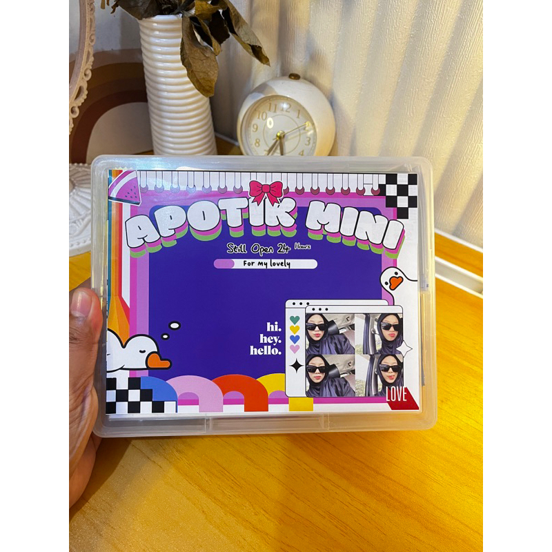 Jual Apotik mini custom design box request tanpa obat | Shopee Indonesia