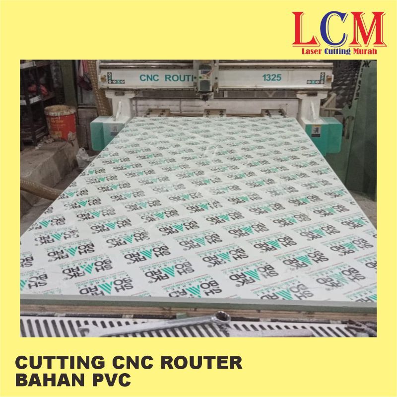 Jual CNC Router Cutting Bahan PVC | Jasa Cutting PVC | Shopee Indonesia