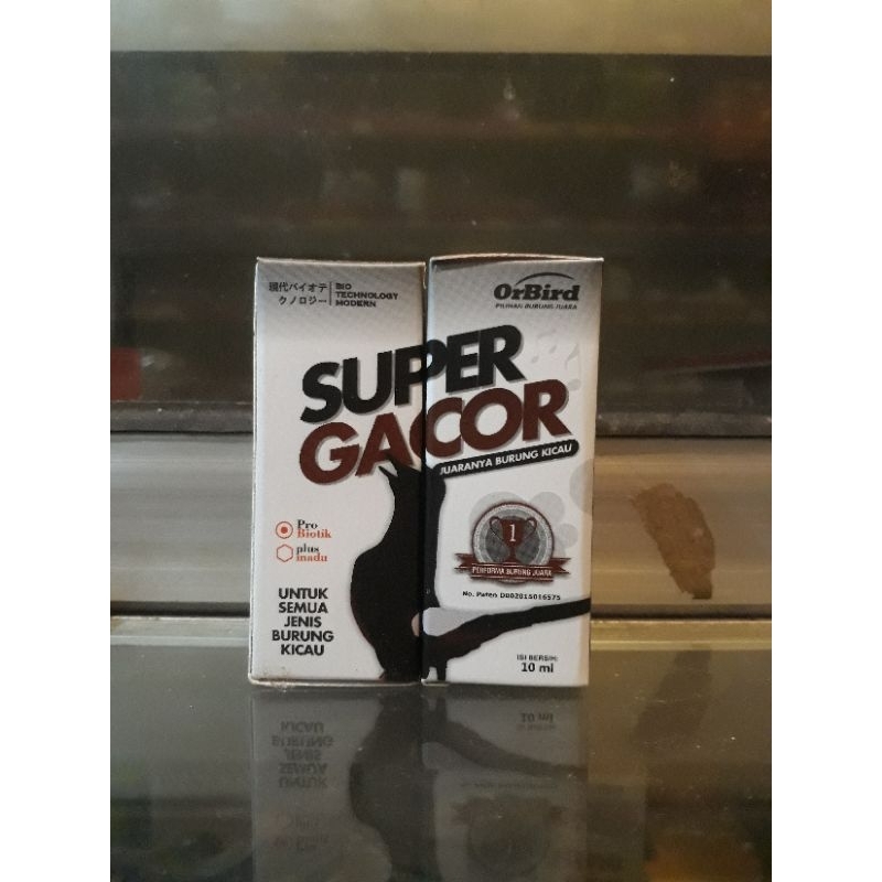 Jual SUPER GACOR ORBIRD Vitamin Herbal Burung Murai Batu Kacer Kenari ...