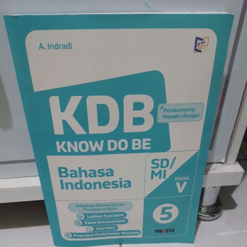 Jual BUKU KDB KNOW DO BE PENDAMPING MANDIRI BELAJAR BAHASA INDONESIA ...