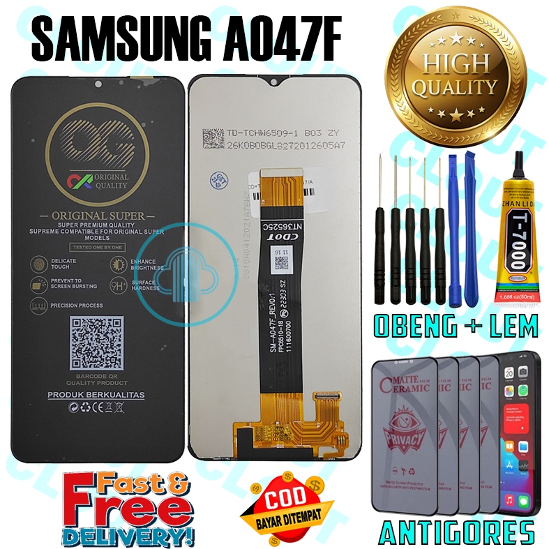 Jual LCD TOUCHSCREEN SAMSUNG A047F LAYARSENTUH ORIGINAL ORI ALL MEREK ...