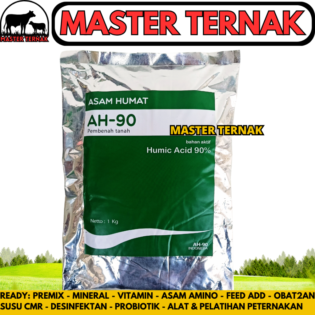 Jual ASAM HUMAT AH-90 1 KG - Sodium Humat 90% - Asam Humate Untuk Pembenah Tanah | Shopee Indonesia