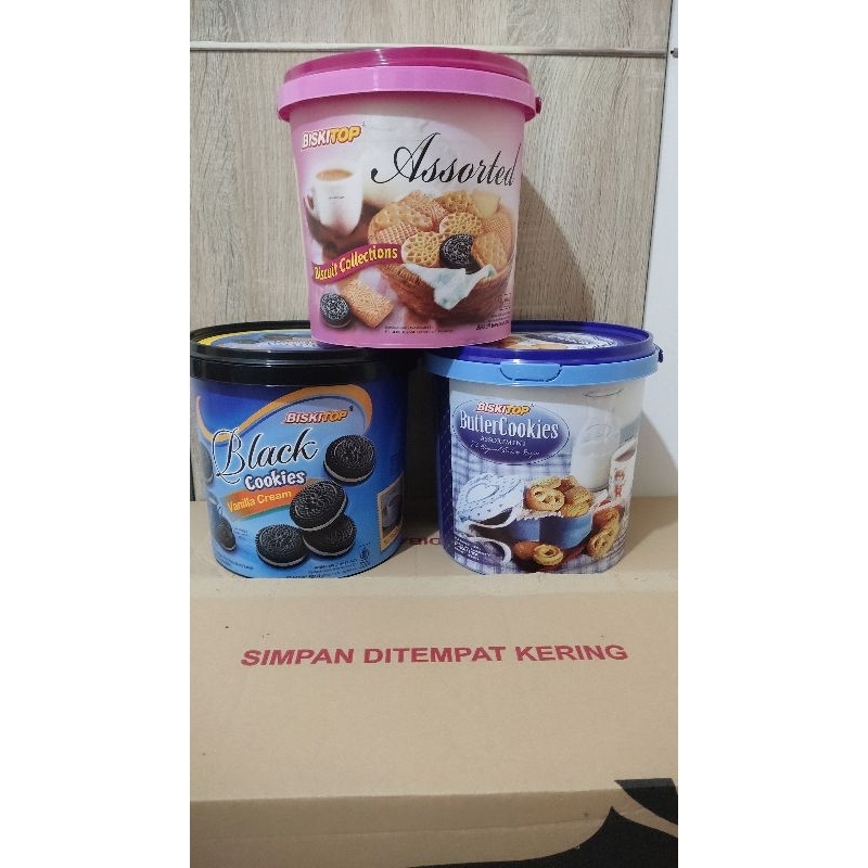 Jual BISKITOP - BISKUIT KEMASAN TIMBA EMBER 400 GR | Shopee Indonesia