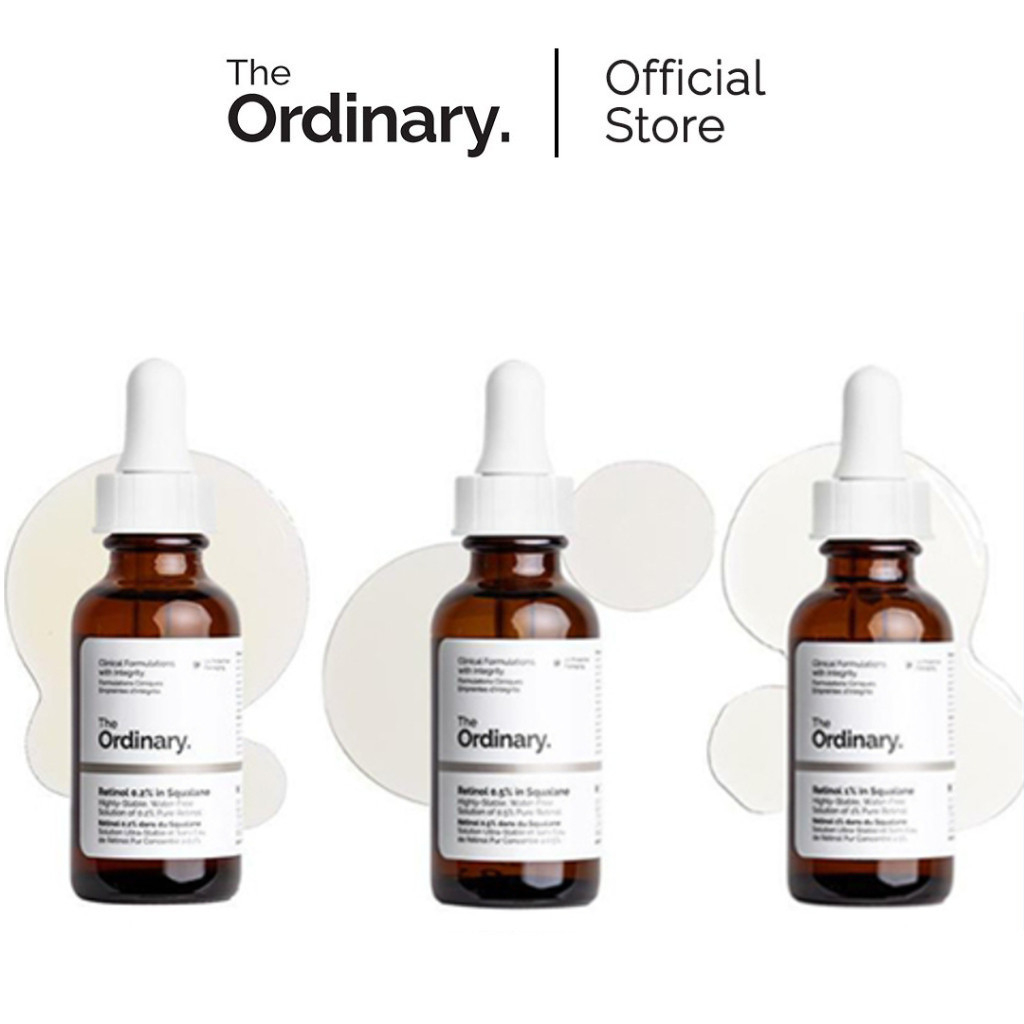 Jual The Ordinary Retinol Serum Retinol 0.2%/0.5%/1% in Squalane Anti ...