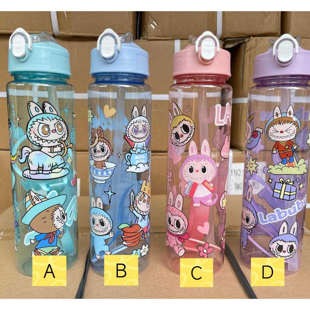 Jual Botol Minum Labubu 700 ML (Tubler anak - Botol Minum Labubu ...