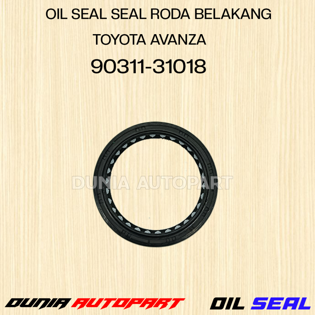 Jual OIL SEAL SEAL RODA BELAKANG TOYOTA AVANZA 90311-31018 | Shopee ...