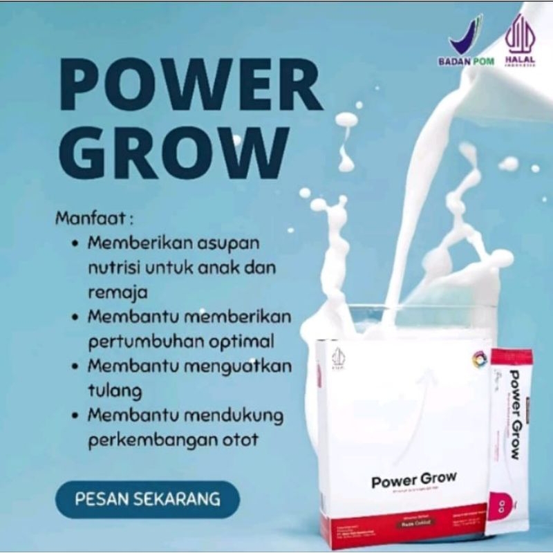 Jual Best Seller paket 3 box Power Grow Susu Peninggi Badan Teens/Kids ...
