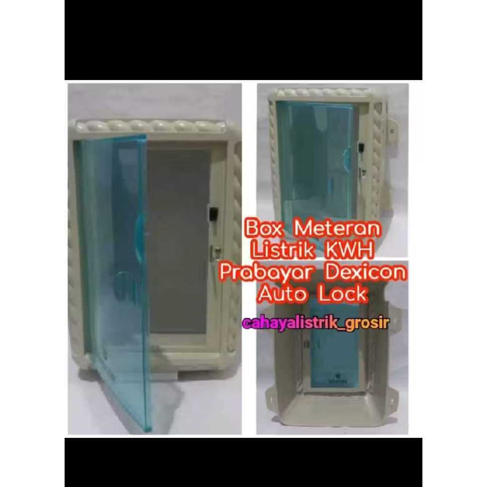 Jual Box Meteran Listrik KWH Prabayar Box Meteran Pulsa PLN Tutup ...