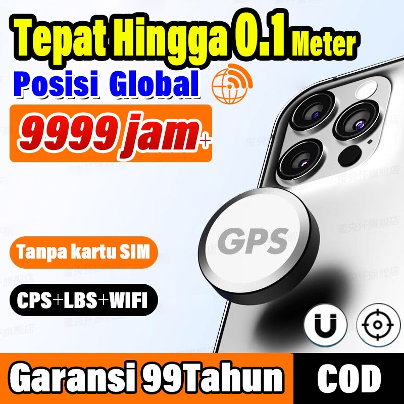 Jual 【Beli 1 Gratis 1】Tidak perlu mengisi daya Awet 30 Tahun GPS Mobil ...
