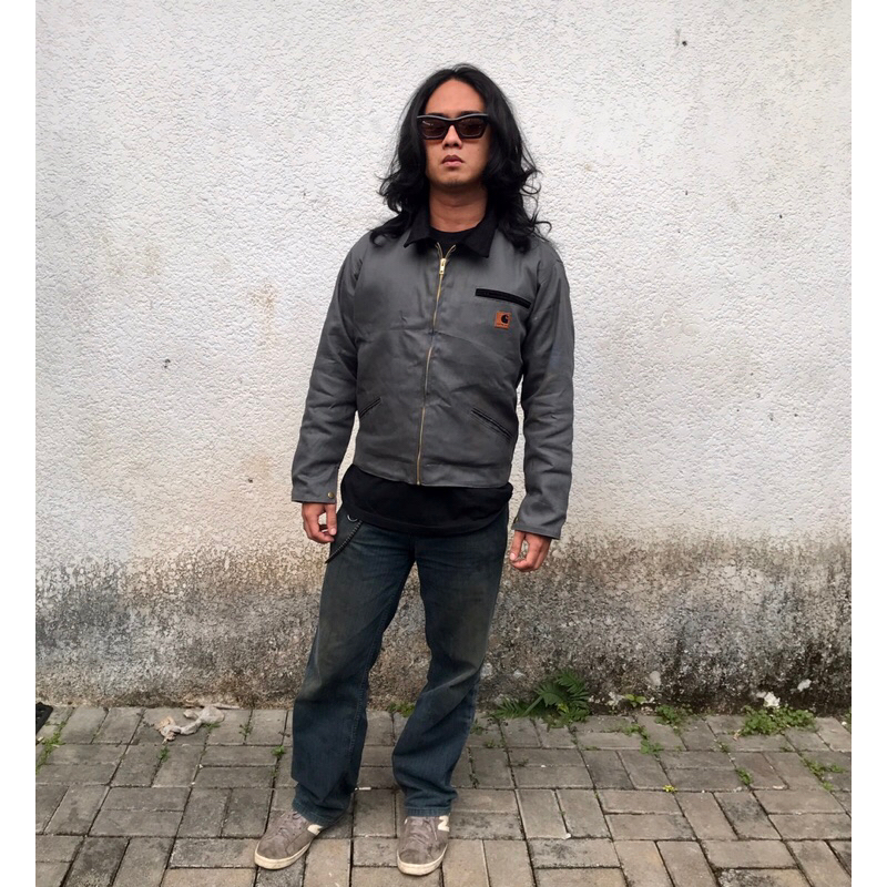 Jual Work Jacket Custom Detroit Carhartt Boxy | Shopee Indonesia